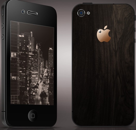 Gresso Customizes Your iPhone 4 With African Wood, 18K Gold and ...