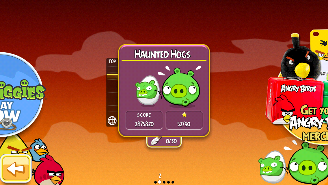 Angry Birds Seasons Haunted Hogs Review: Very Easy to Play Levels ...