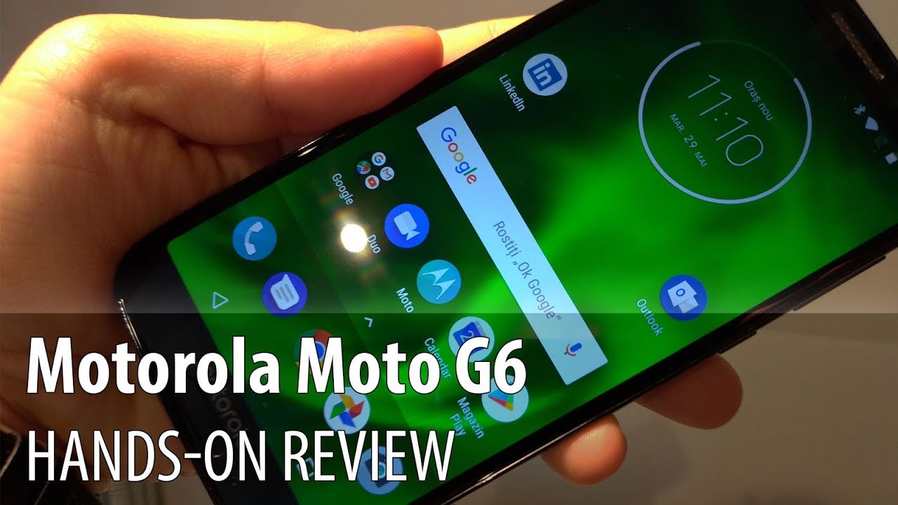 Motorola Moto G6 Hands On Review: Mid-Midrange Machine, With Panache ...
