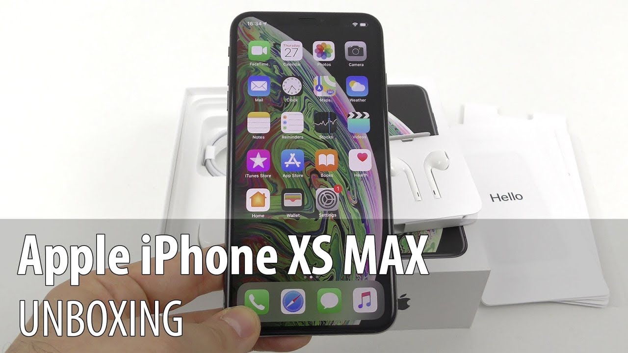 Apple iPhone XS Max Unboxing: Taking the Biggest iPhone Ever Out of the ...