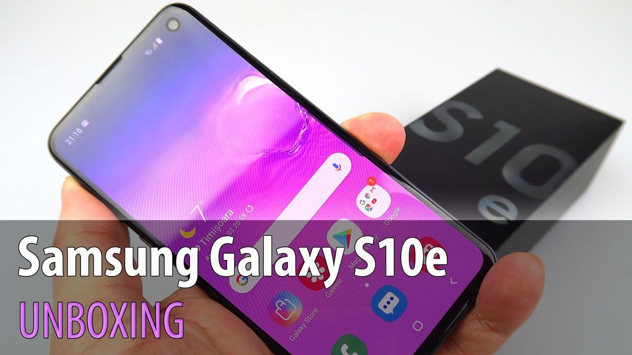 Samsung Galaxy S10e Unboxing: Most Compact Flagship Phone of Latest ...