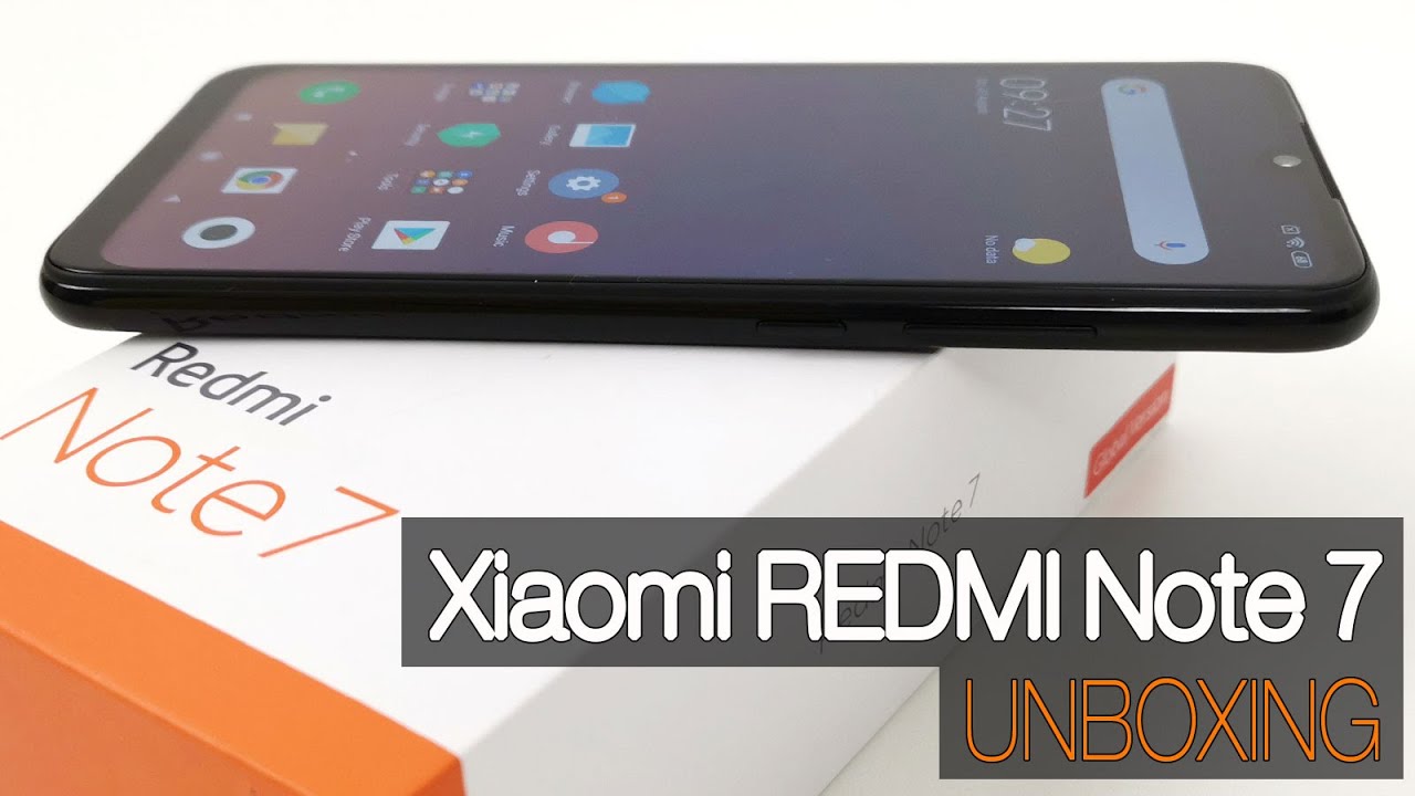 Xiaomi Redmi Note 7 Unboxing: Most Affordable 48 MP Camera Phone, With ...