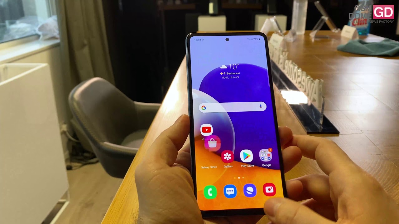 Samsung Galaxy A72 Hands On: Taking a Leaf Out of the Galaxy S21 Page